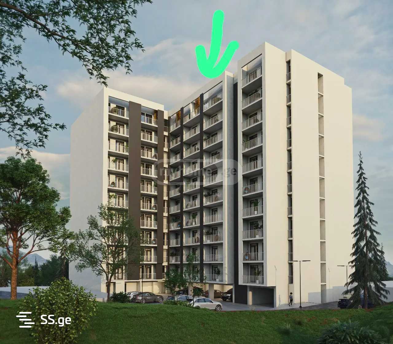 2 room Flat For Sale. Gldani , 56000 $ - 31011253 | ss.ge