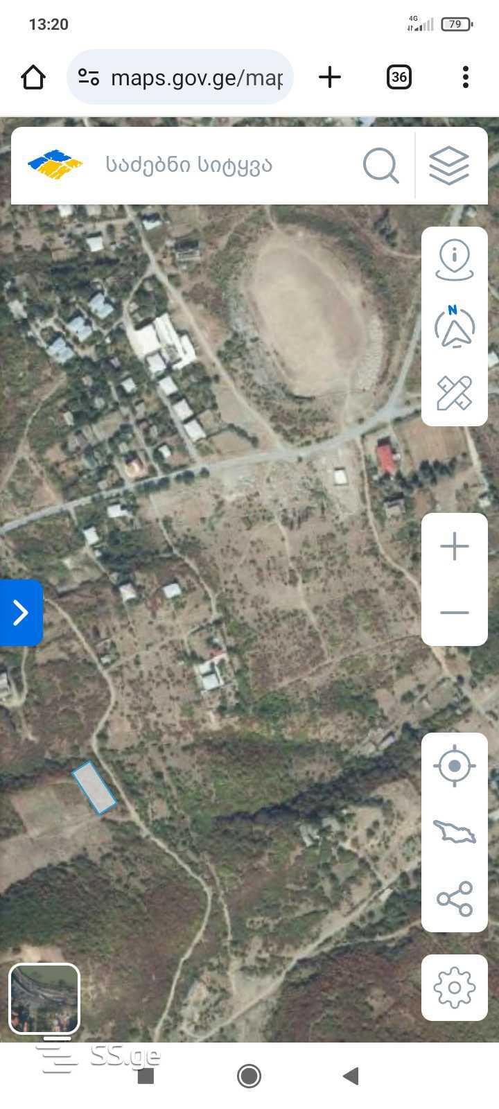 იყიდება მიწის ნაკვეთი წნორში, 21800 $ - 31114176 | ss.ge